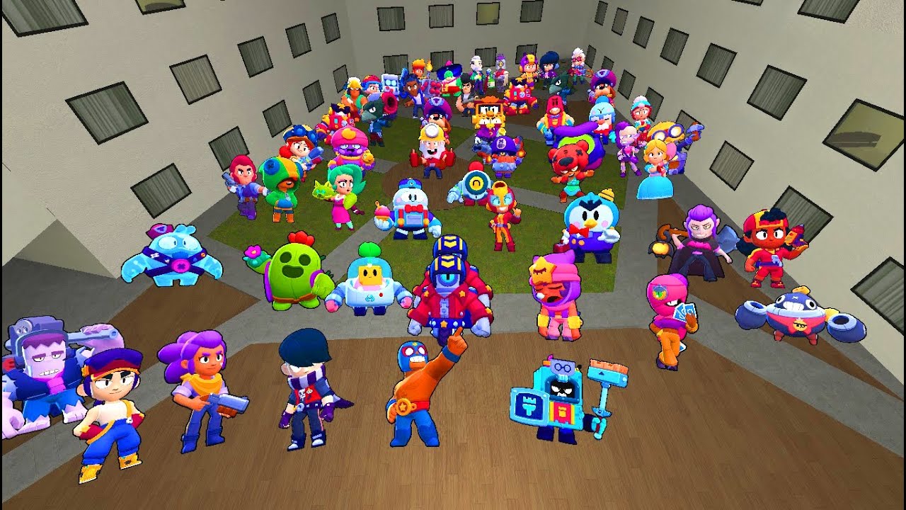 ALL FROM THE GAME Brawl Stars / Garry’s Mod NextBot - YouTube