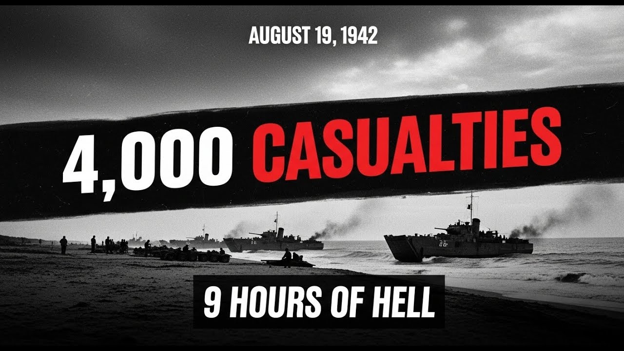 4,000 Casualties in 9 Hours - The WWII Disaster They Tried to Hide ...