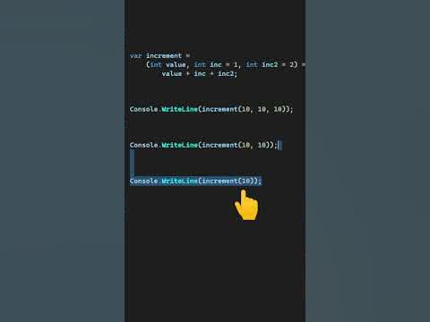 C# 12 new feature: Default Lambda Parameters - YouTube