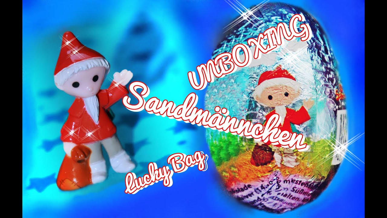 Unser SANDMÄNNCHEN Überraschung Schokoei Kinder Üei 4K KIKA SURPRISE ...