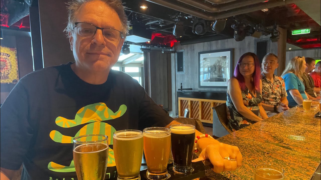 Brewery Joe presents beer tasting on the high seas august 2024 - YouTube