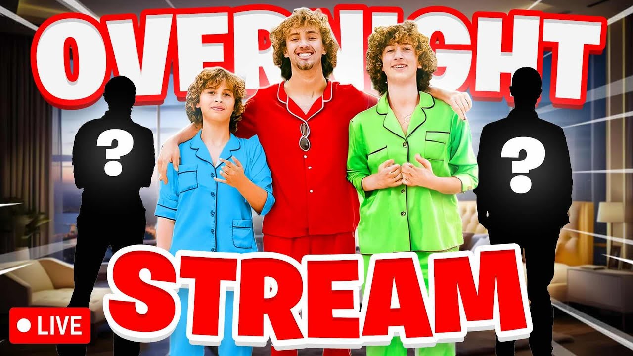 OVERNIGHT STREAM WITH NELSON NILES AND NOAH AND SPECIAL GUEST!!! - YouTube
