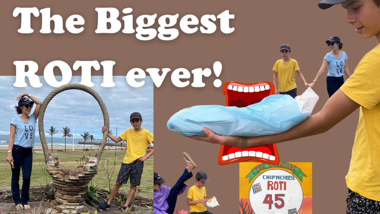 The BIGGEST Roti we've ever seen! 👀 Going on a mission! - YouTube