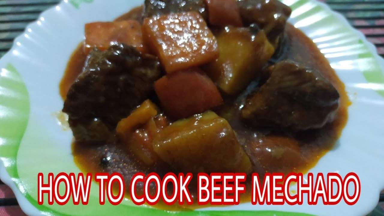 HOW TO COOK BEEF MECHADO - YouTube