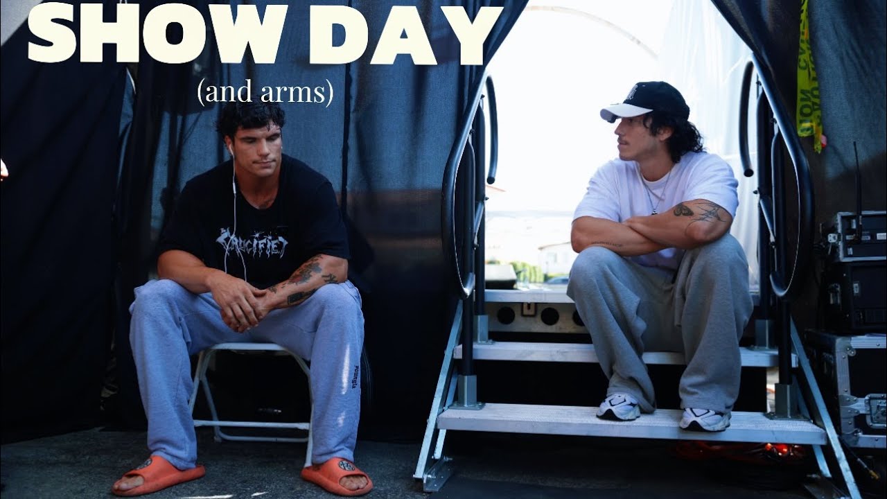 SHOW DAY RESULTS+ARMS AT THE HOME GYM - YouTube