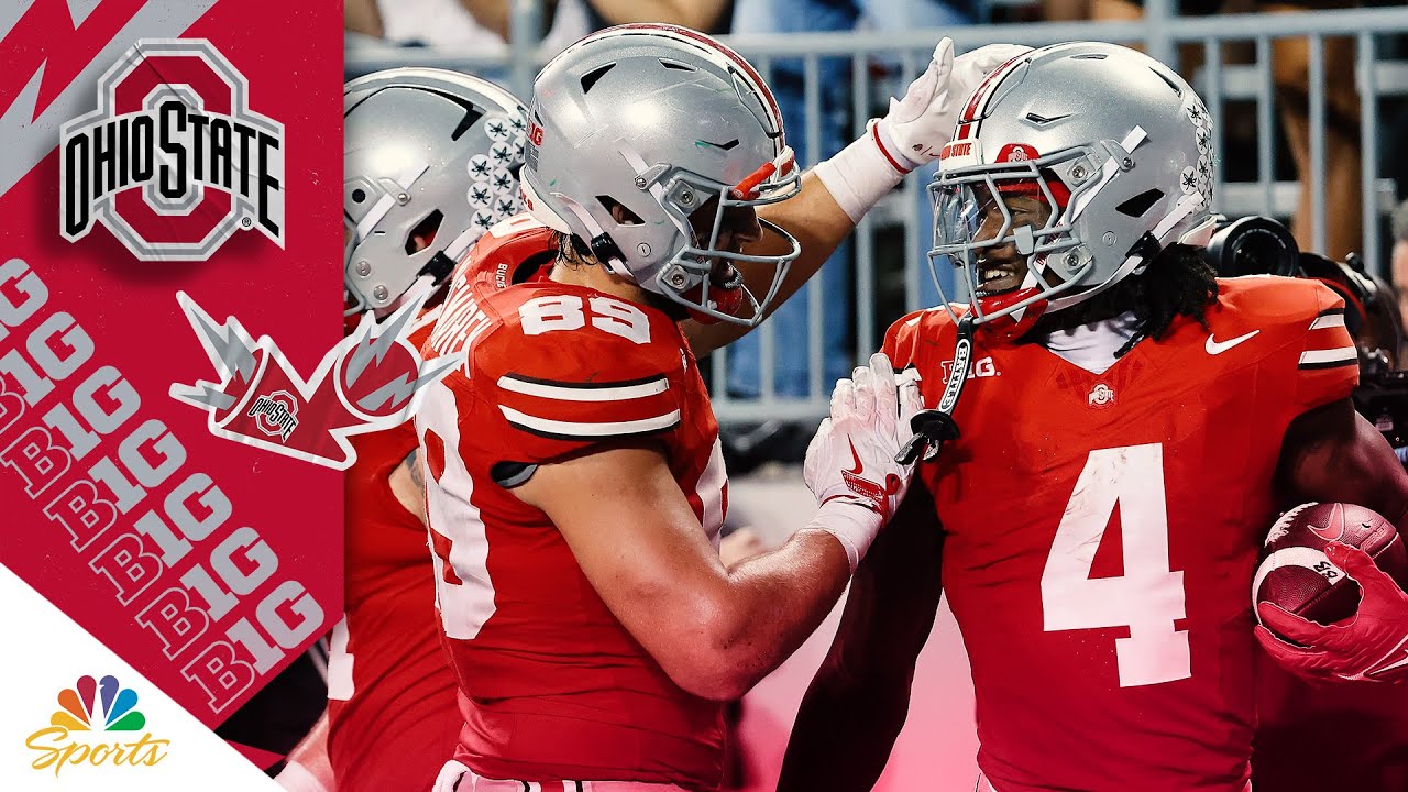 Ohio State’s Jeremiah Smith GOES OFF against Ohio | COLLEGE FOOTBALL ...