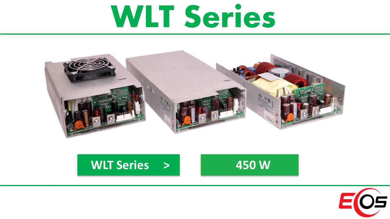 EOS Power (M)WLT450 Economical Green Series Power Supplies - YouTube