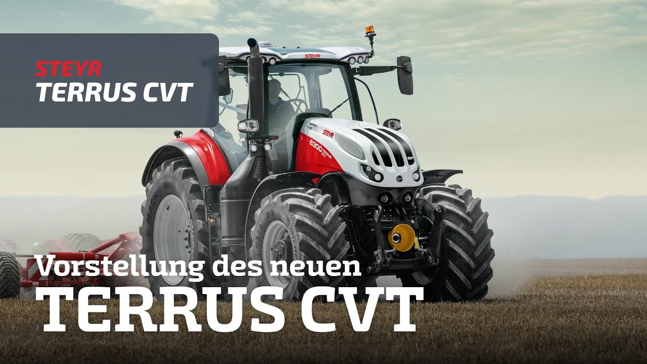 VORSTELLUNG DES NEUEN STEYR 6300 TERRUS CVT - YouTube