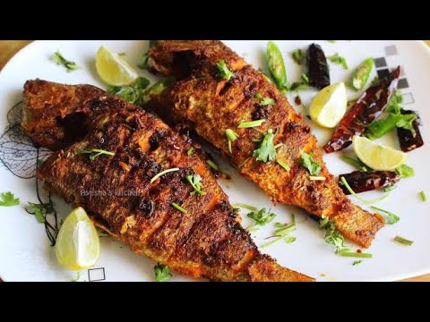 DESHI STYLE FISH RECIPE // DESHI FISH FRY IN FIRE // B&L // - YouTube
