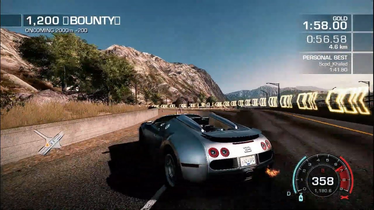 NFS Hot Pursuit - Fast Track 1:41.36 My New Timing 🚀 - YouTube