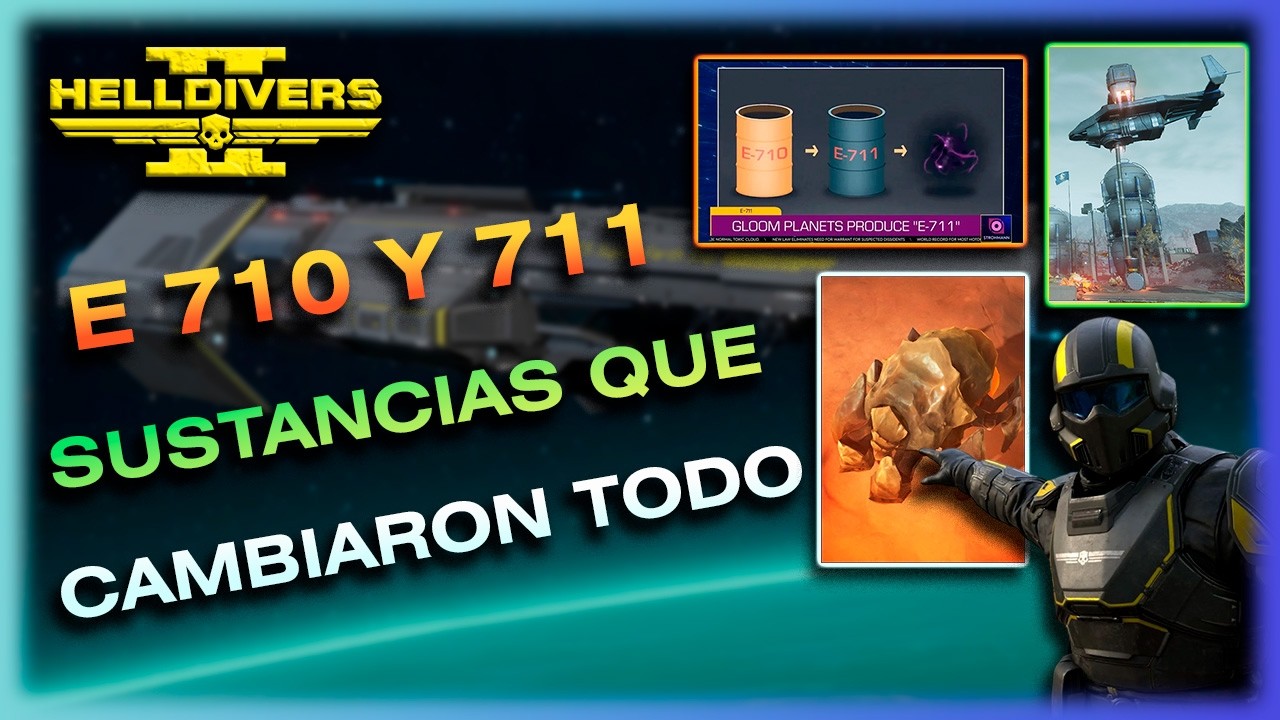 EL ORIGEN 📜 DEL ELEMENTO 710 ⛽ Y 711 🍯 EN HELLDIVERS 2 💀 - HISTORIA Y LORE!! - YouTube