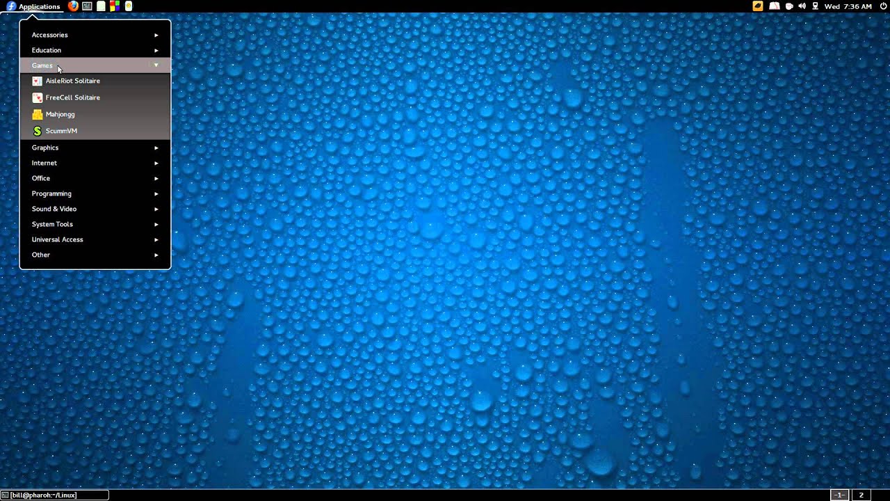 Fedora 18 Desktop Demonstration - YouTube