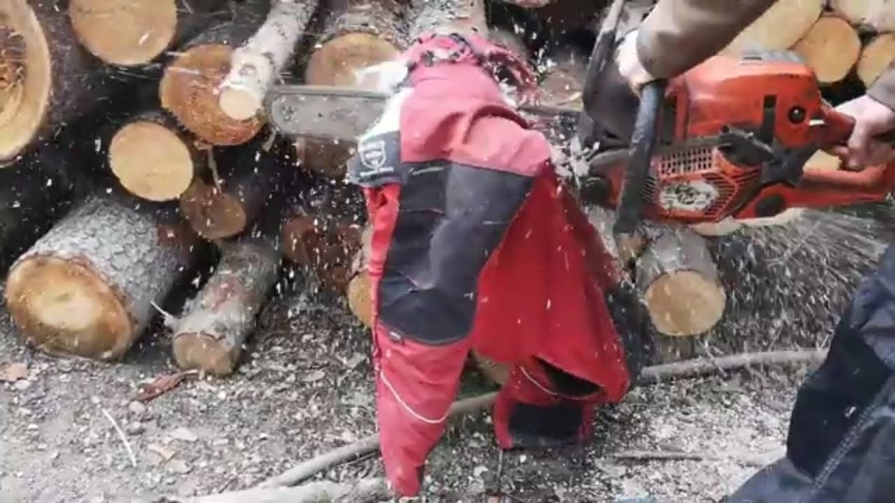 Testing my old Logging pants. 1000 subscriber special video. - YouTube