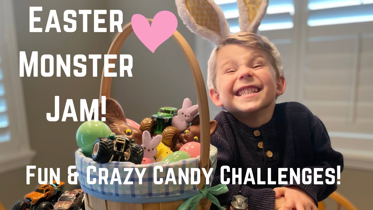 Easter Monster Jam: Monster Trucks Compete in Chocolate Bunny Smash ...