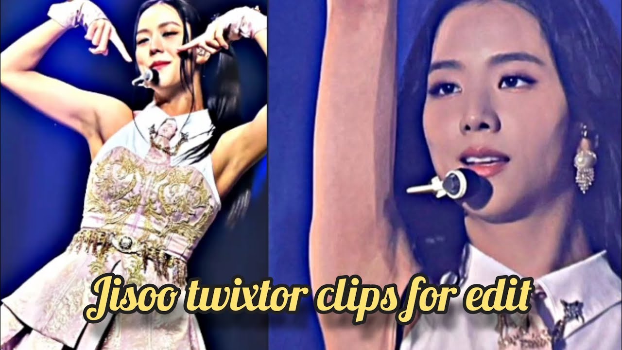 Jisoo twixtor clips for edit - YouTube