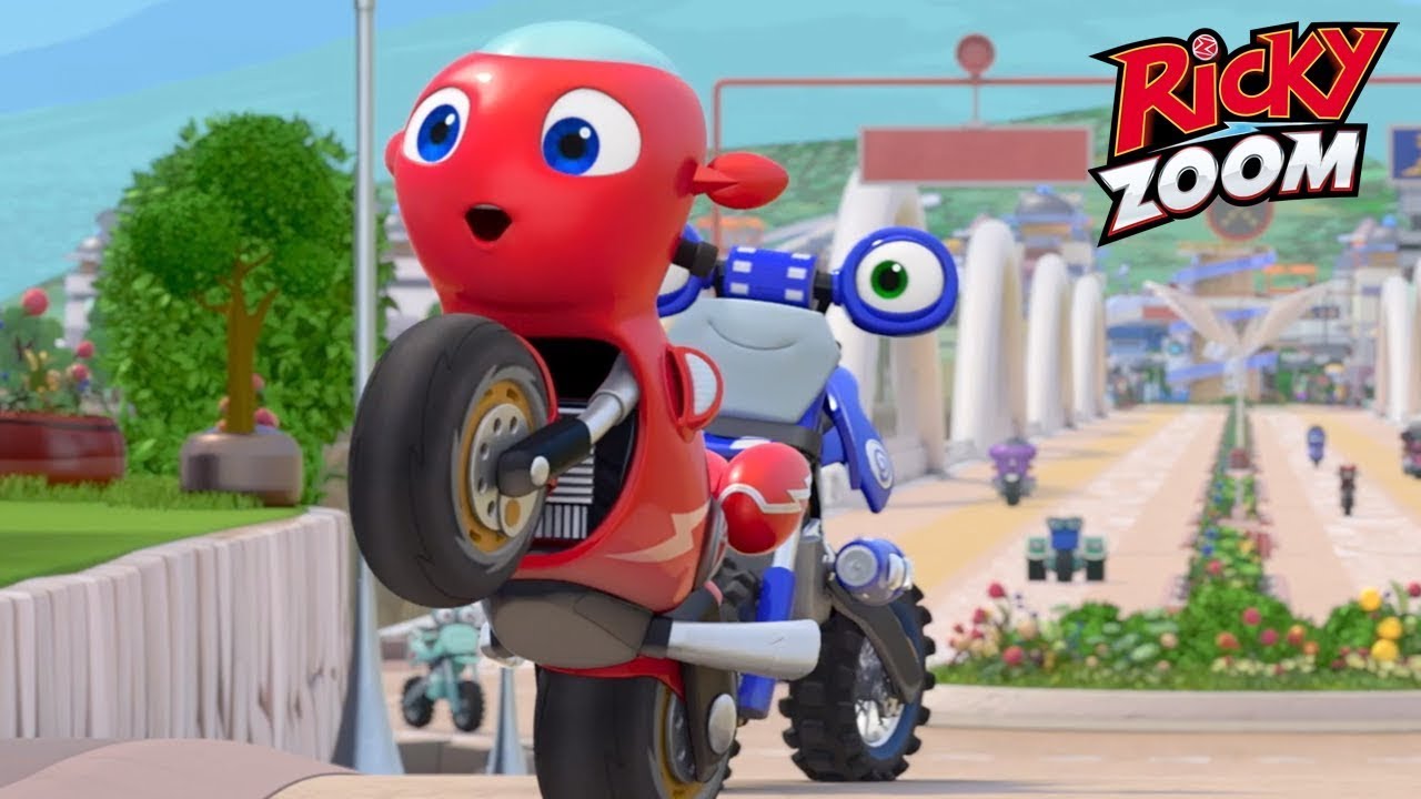 Ricky Zoom Français Épisode complet 🏍 Loop Est À Plat | Dessin Animé ...