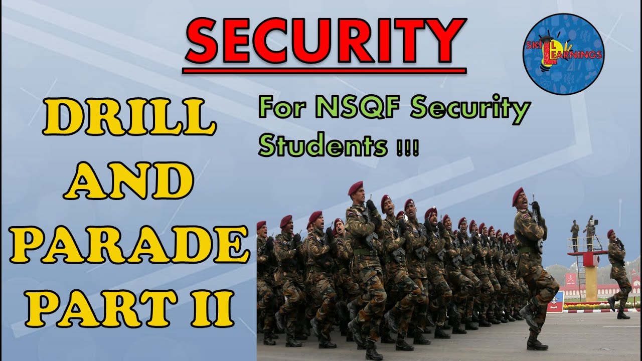 DRILL AND PARADE PART II | COMMANDS OF PARADE | PARTS OF COMMAND - YouTube