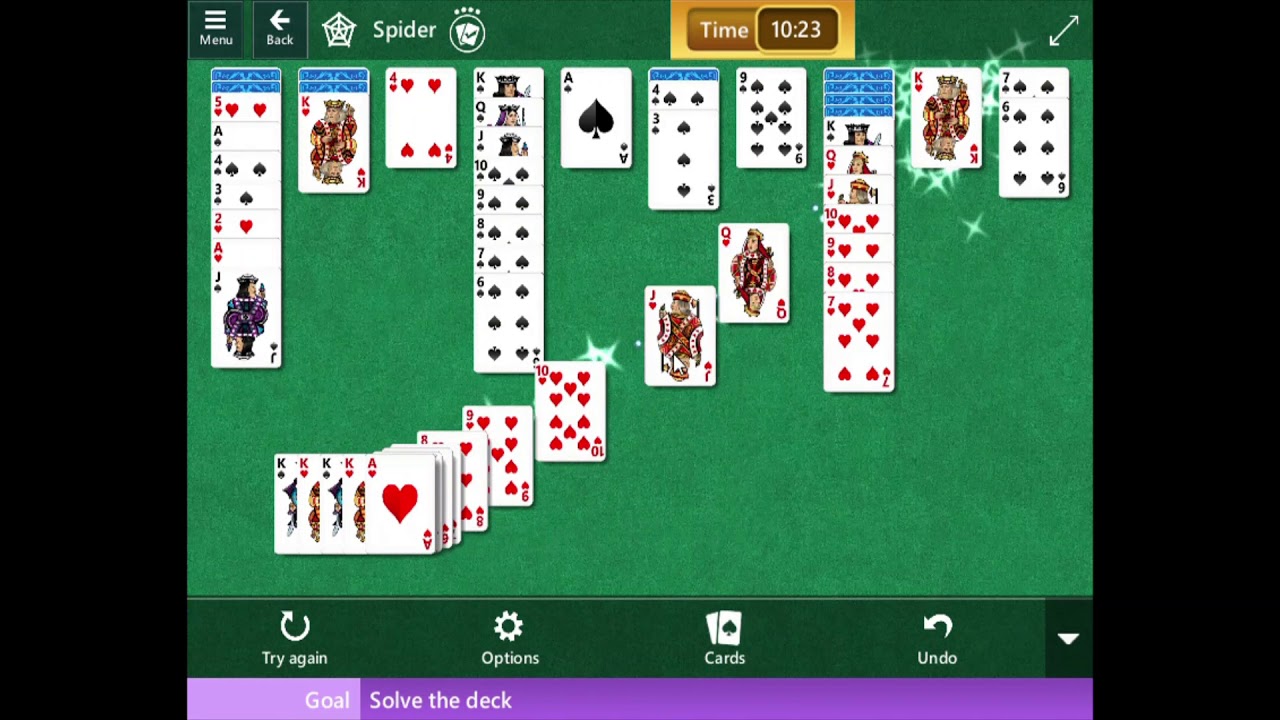 Sharon's How to Play Microsoft Daily Solitaire Challenge 07042020 - YouTube