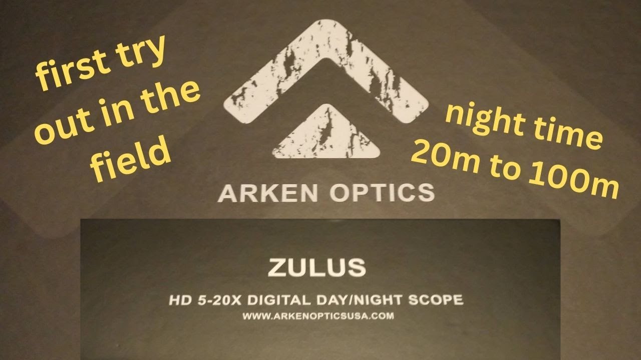 Arken Zulus HD 5-20X lrf. Night vision. - YouTube