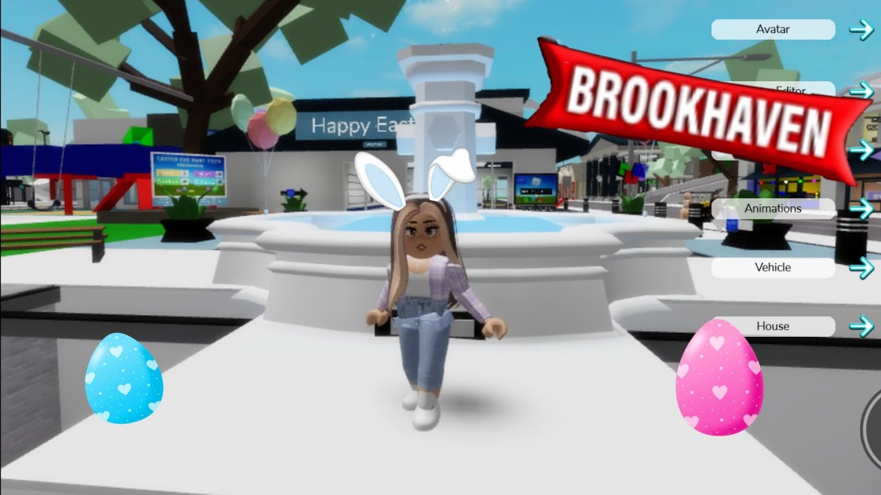 checking out new Easter Brookhaven updates 2024 - YouTube