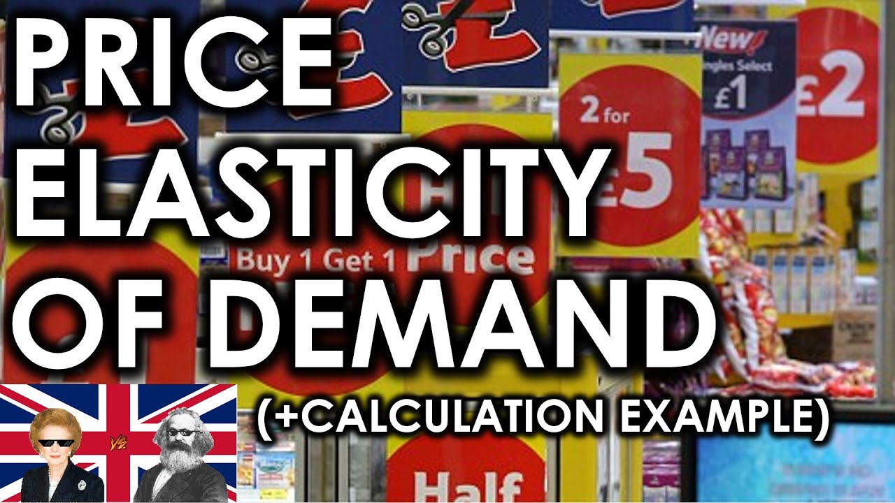 Price Elasticity of demand (+calculation example) - YouTube