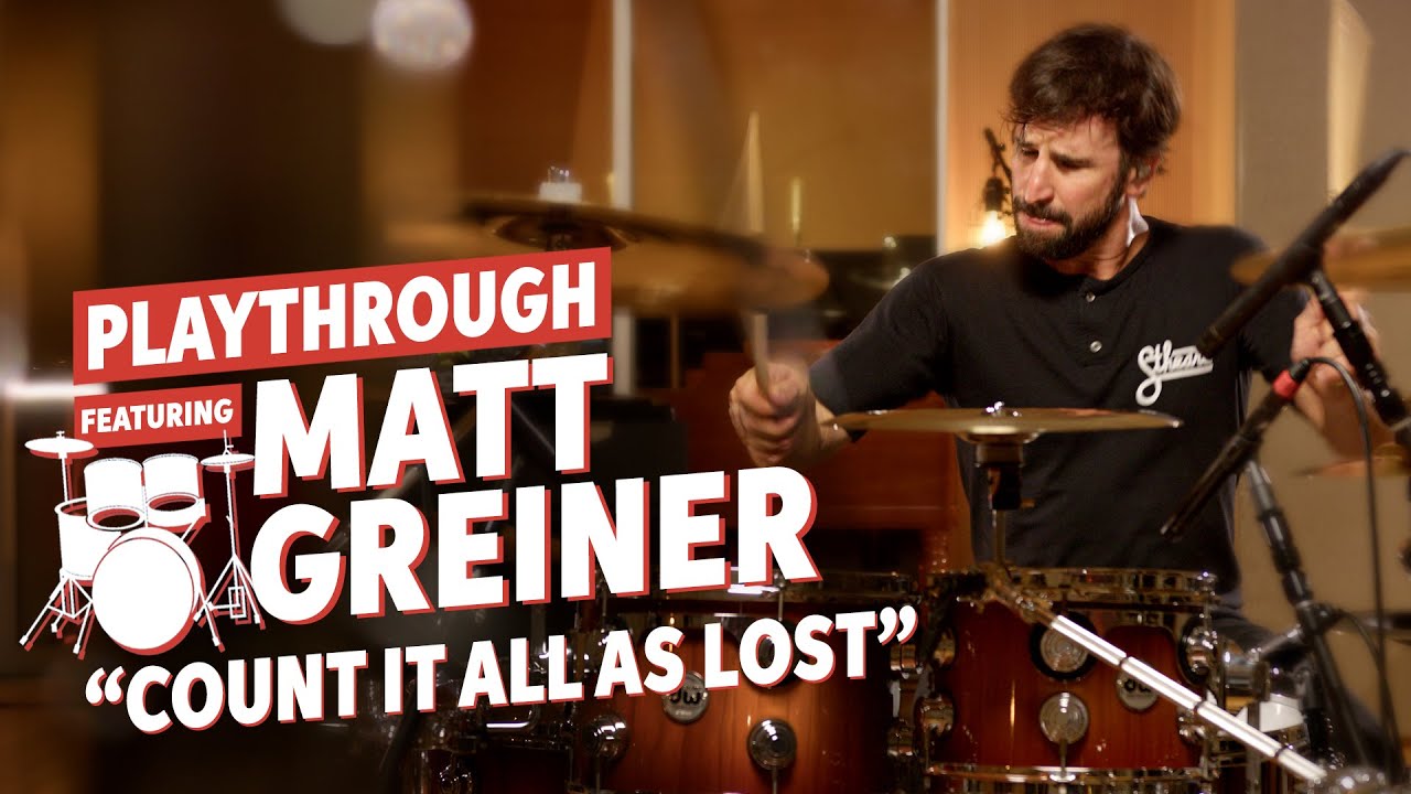 Matt Greiner “Count It All as Lost” Drum Playthrough — August Burns Red - YouTube