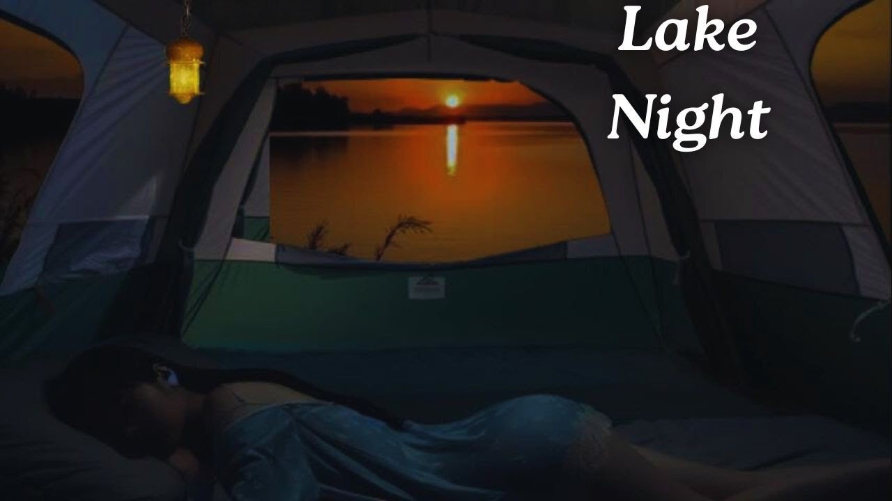 🎪 Let's Sleep Peacefully Inside A Cozy Camping Tent By The Lake At ...