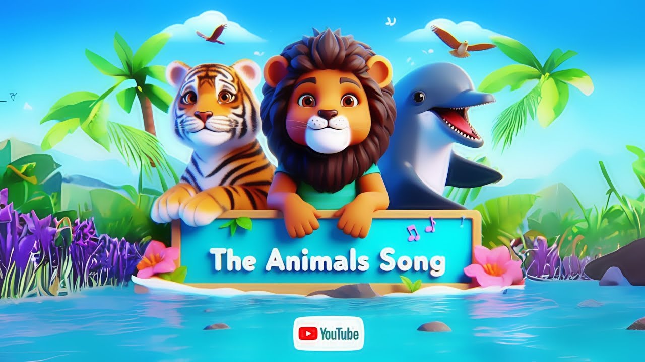 The Animals Song | Best Animal Sounds Song | Baby Song | Kids Song ...