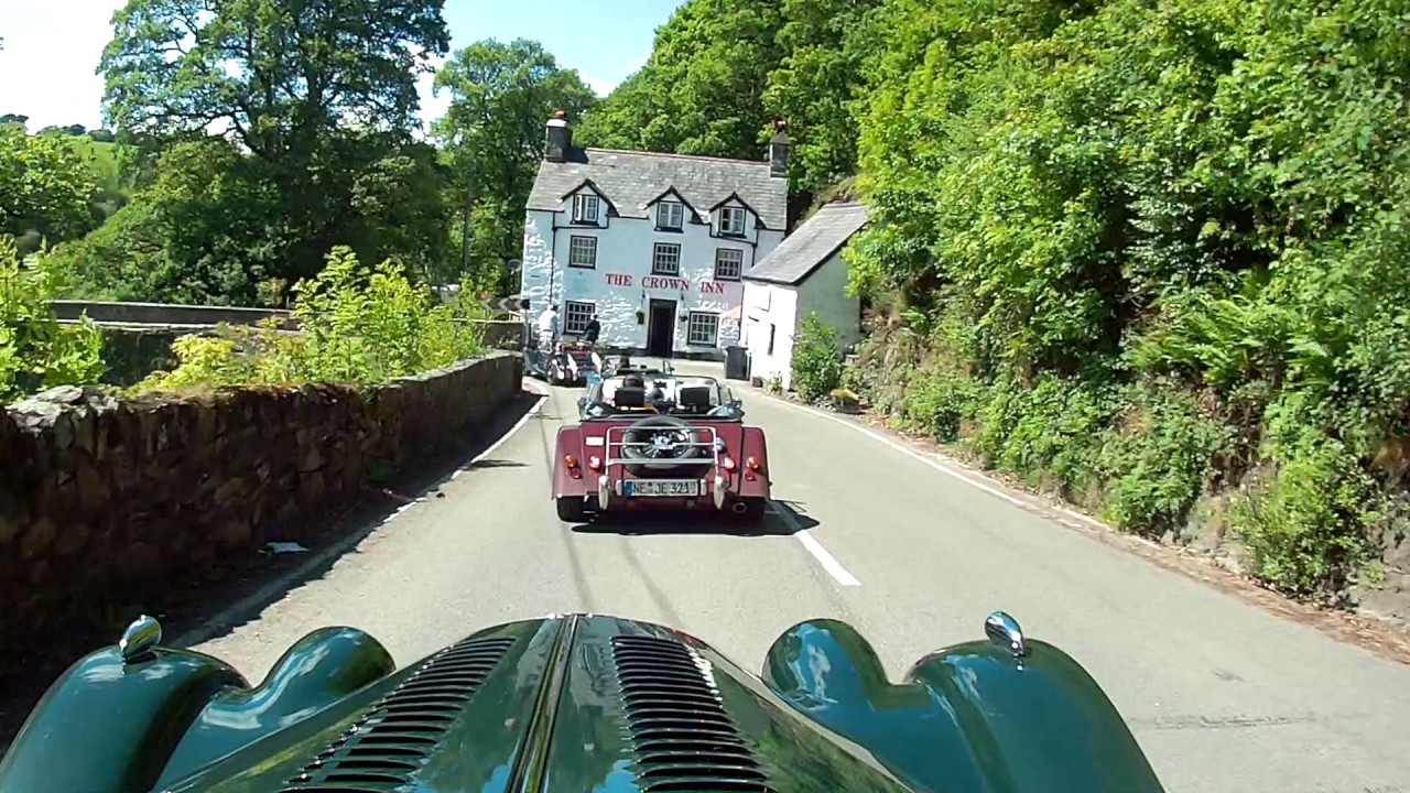 Wales Horseshoe Pass & EVO Triangle - YouTube