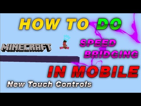 How To Do Speed Bridging In Minecraft with new Touch Controls (HINDI ...