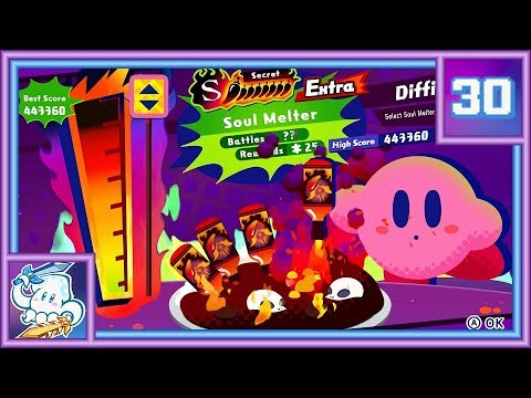 Kirby Star Allies [The Ultimate Choice - Soul Melter EX] No Abilities ...