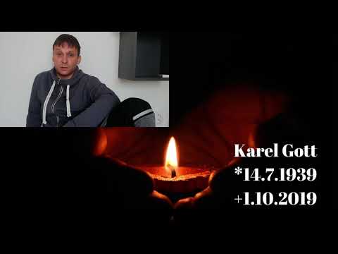 Zemřel Karel Gott ...R .I .P Karel Gott 🌑💙