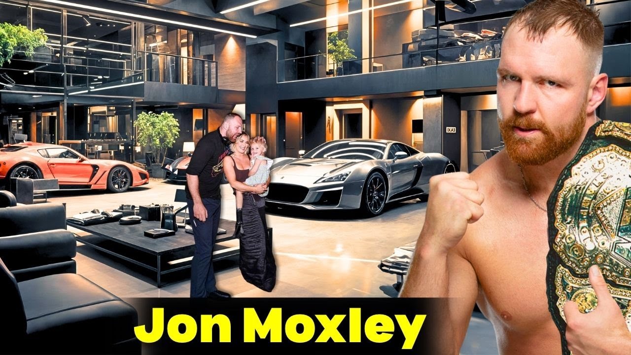 Jon Moxley Lifestyle 2025 ★ Ohio Home, Wife, Daughter, Cars & Net Worth ...