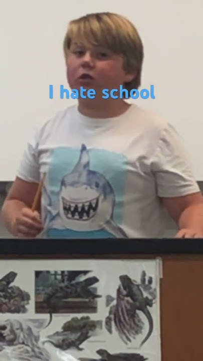 My teacher is mean 😭 - YouTube