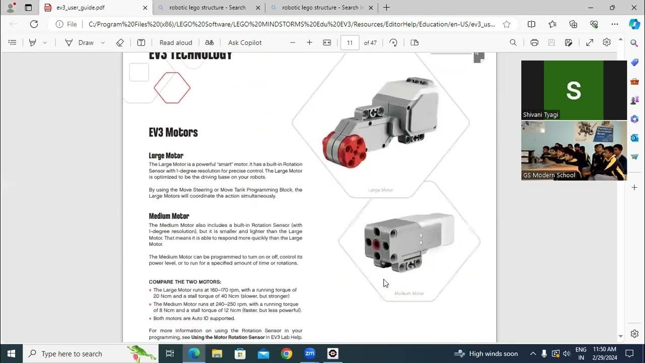 BATTERIES INSTALLATION + EV3 TURN ON AND OFF + INTRODUCTION ABOUT MOTORS - YouTube