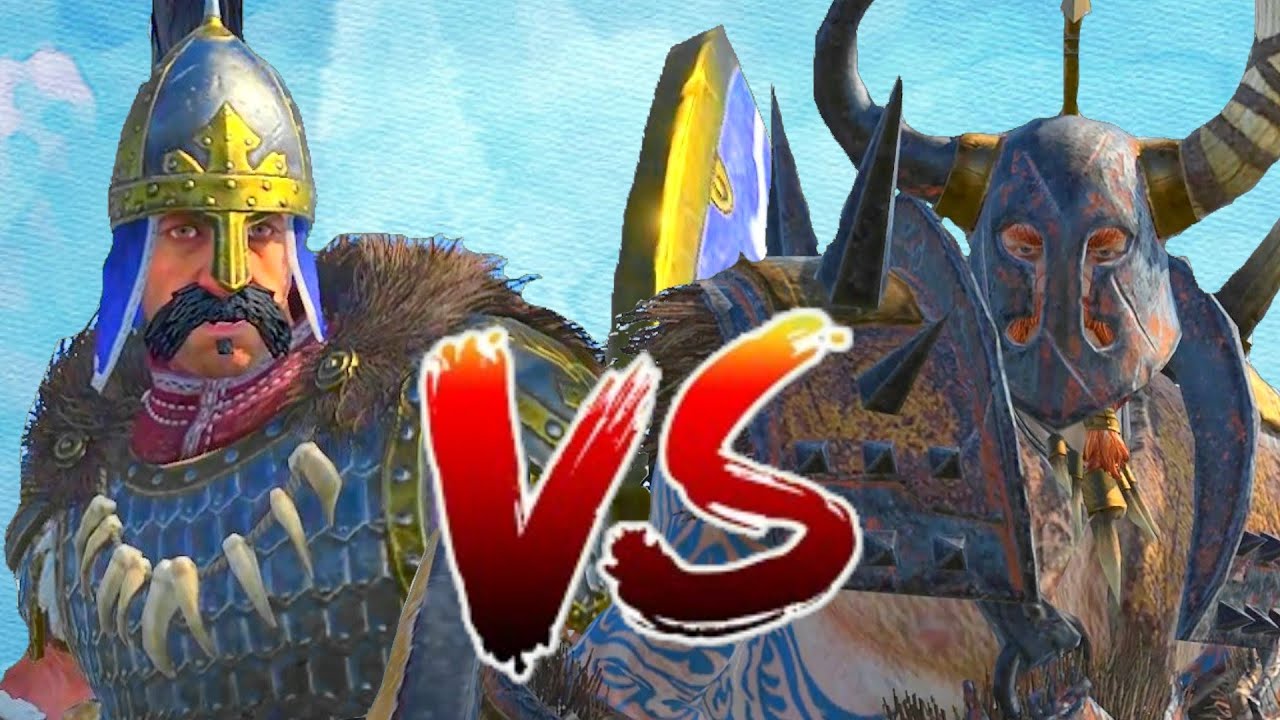 400 Marauder Champions vs 400 Tzar Guards. Total War Warhammer 3 - YouTube