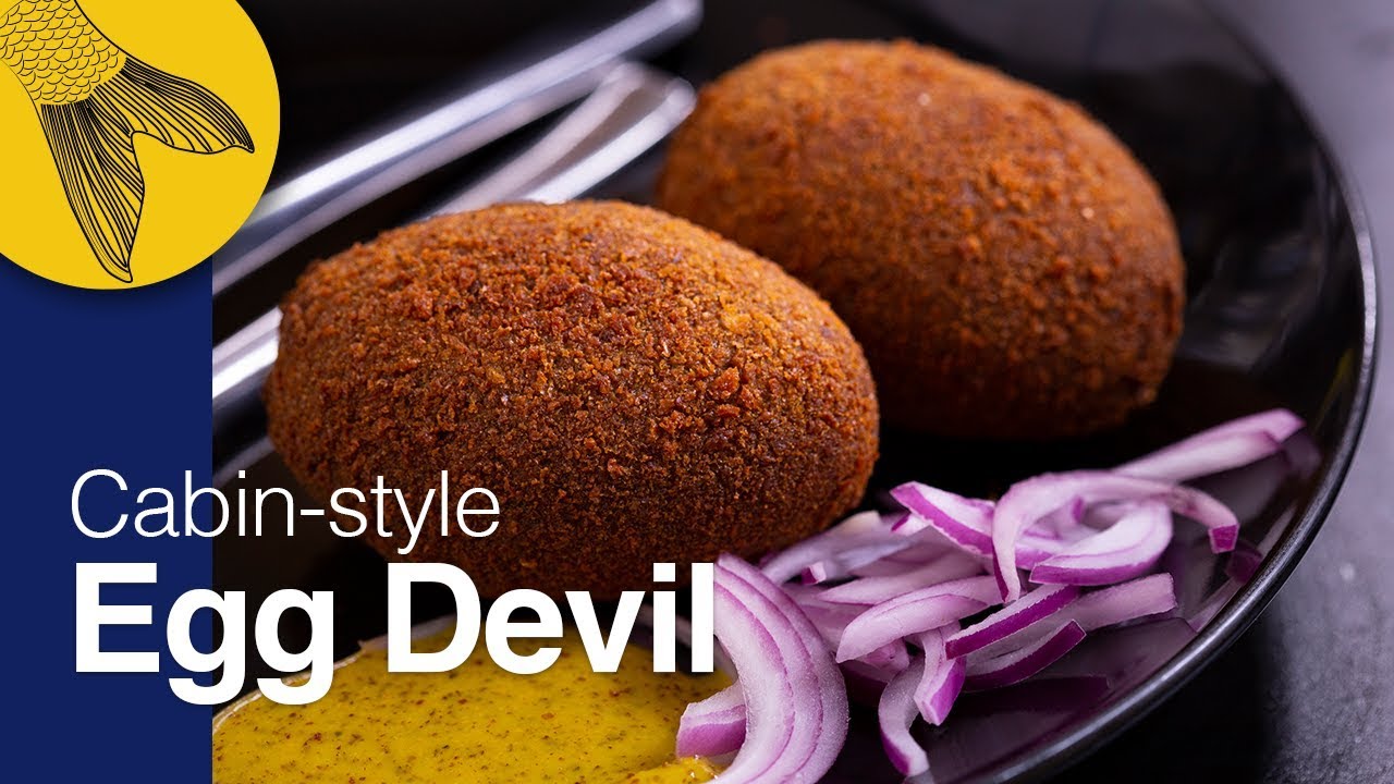 Dim'er Devil—Egg Devil—Calcutta Cabin Style Spicy Scotch Eggs—Kolkata ...
