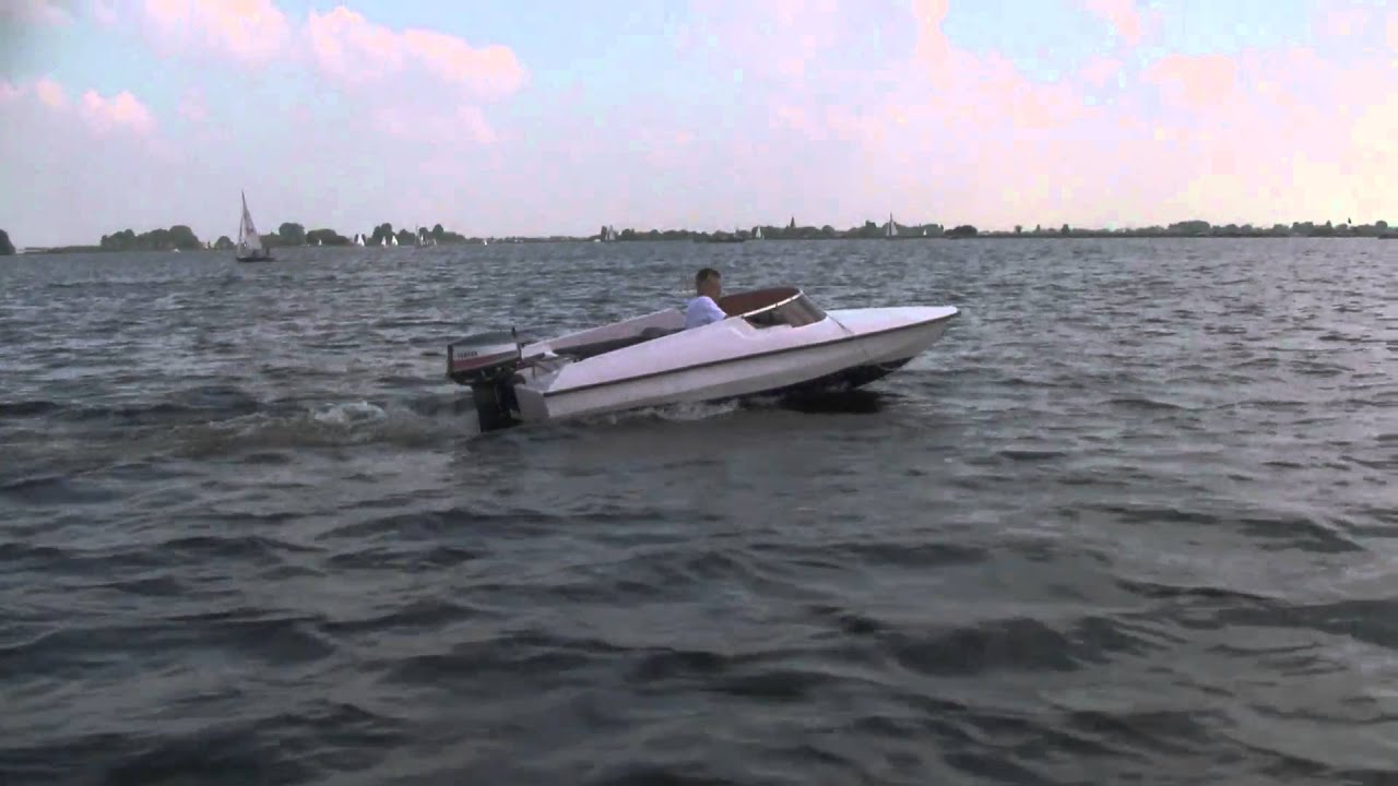 Speedboot + 28 PK Yamaha Correct Take Off - YouTube