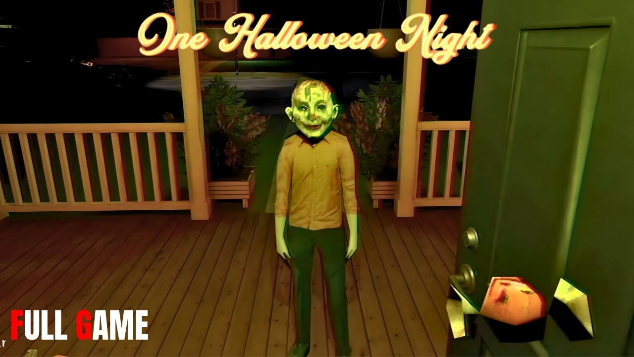 One Halloween Night - Full Gameplay Walkthrough (All Endings) - YouTube