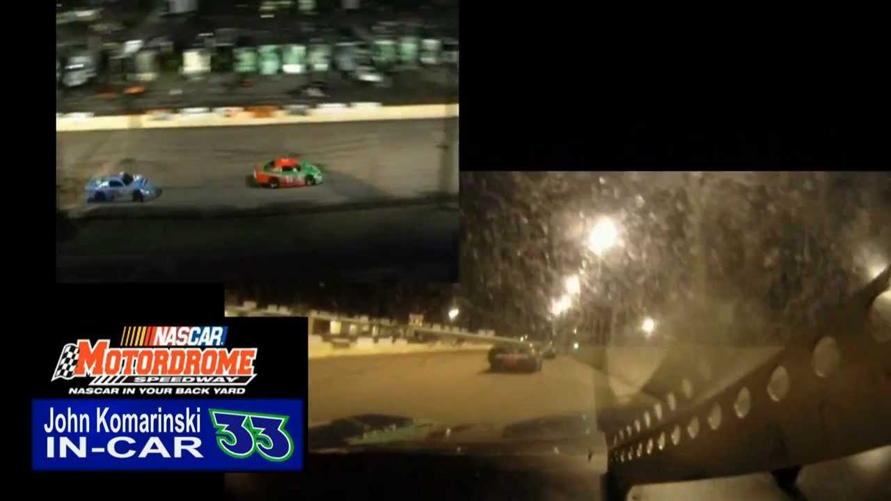 2011 Motordrome Late Model flashback Komarinski Dual View Late model ...