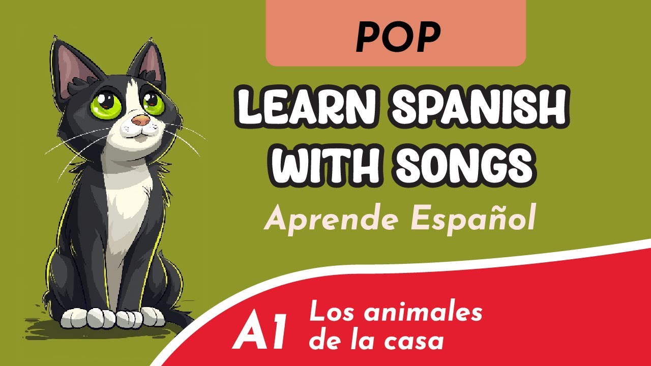 The animals in Spanish - Animales en español - Video para aprender ...