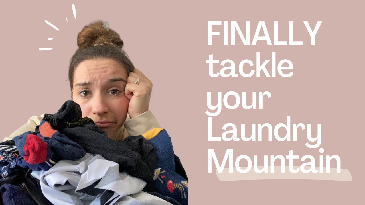 A Simple Laundry Routine for Busy Moms - from a Family of 5 - YouTube