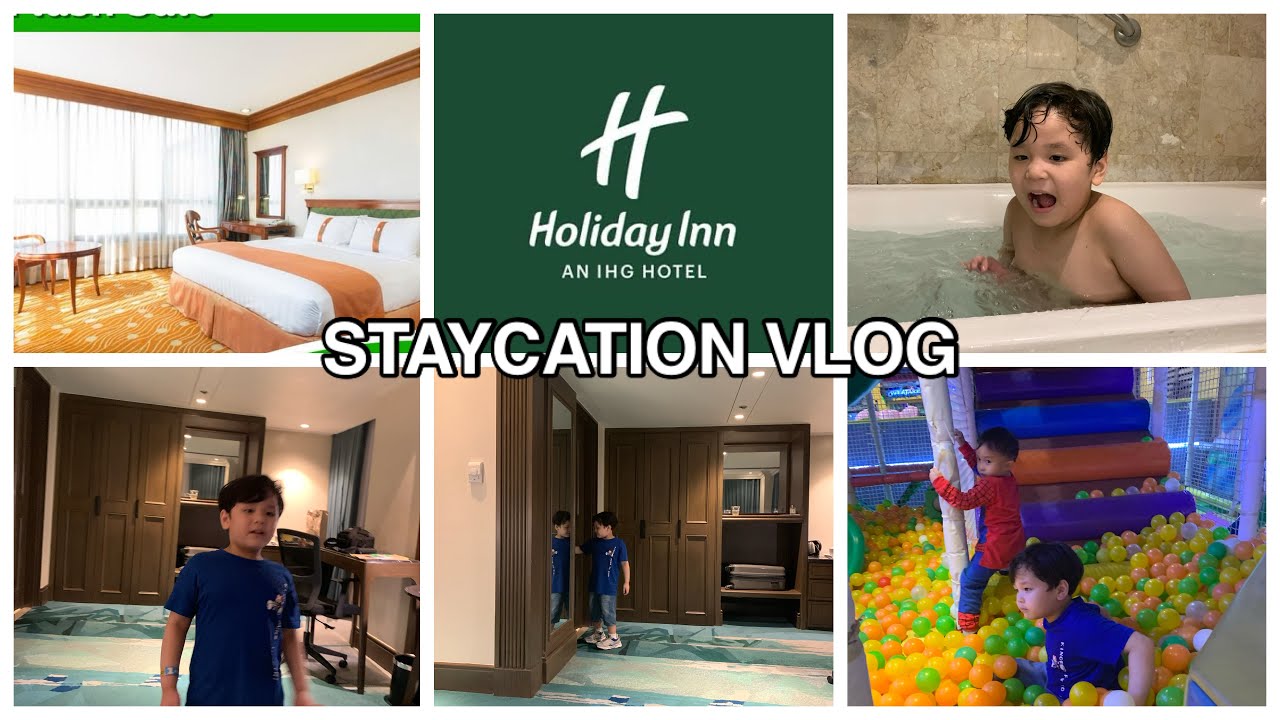 HOLIDAY INN GALLERIA! (A quick Staycation) - YouTube