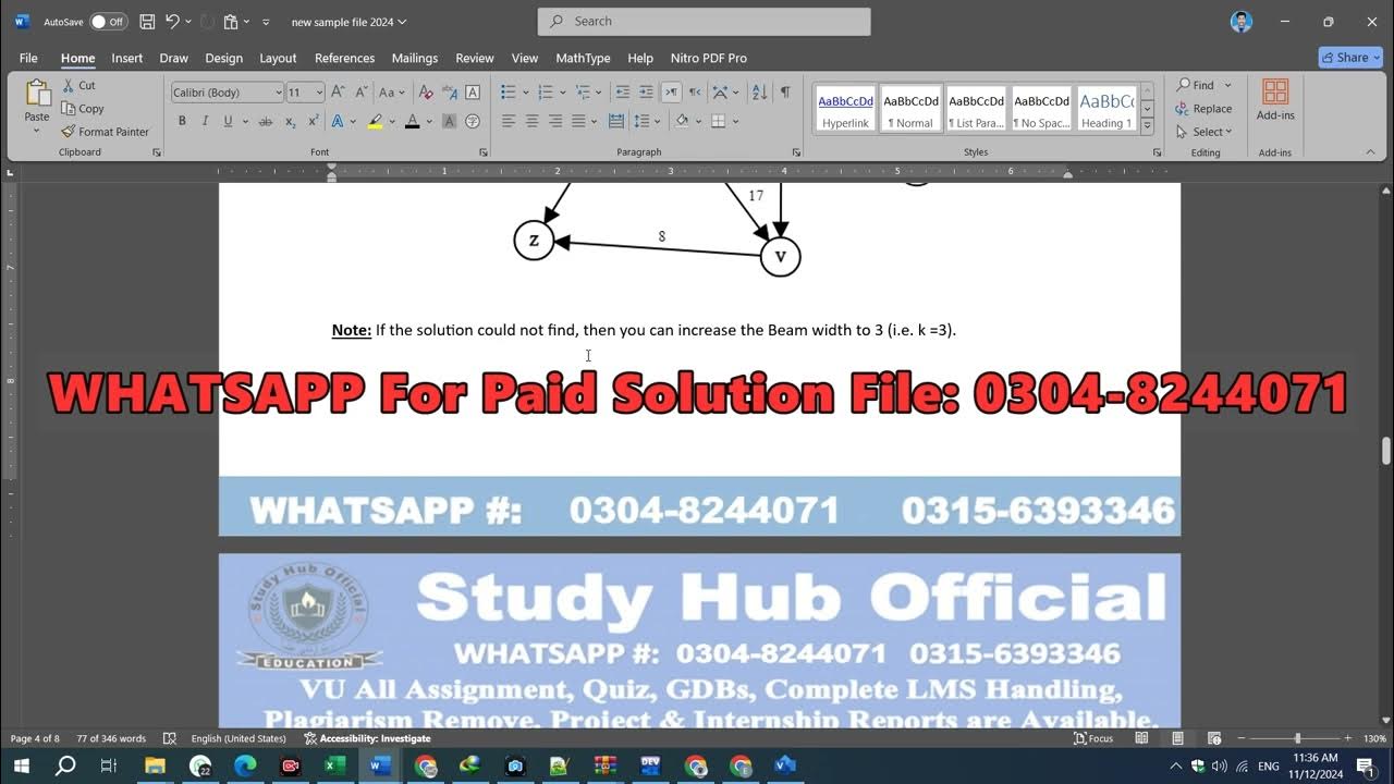 CS607 Assignment 1 100% Correct Solution Fall 2024, CS607 Assignment 1 Solution 2024 - YouTube