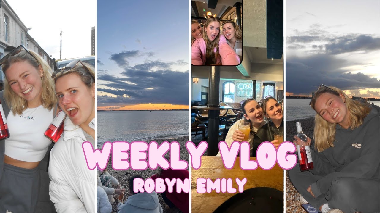 A week in my life at University ! Sunsets, gym and lectures- Robyn ...