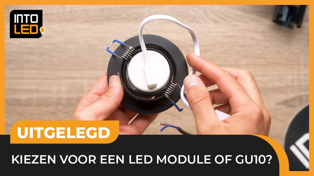 Wat maakt de LED module beter dan een GU10 spot? - YouTube
