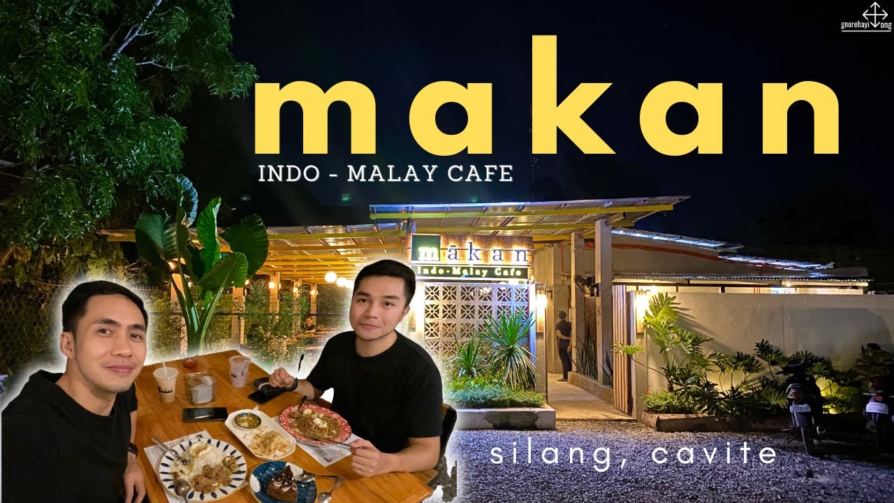 MAKAN | SILANG Cavite | INDO - MALAY Cafe | Formerly TALAARAWAN - YouTube