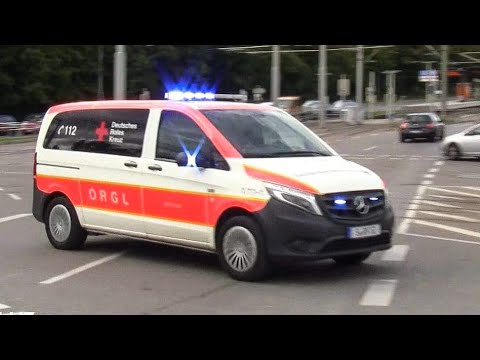 [DRK DUO zum VU] OrgL 1/11-1 + RTW 1/83-18 DRK Stuttgart - YouTube