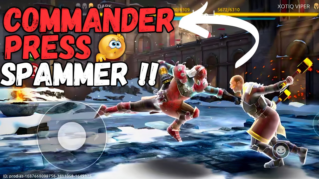 "Commander Press" Spammers Are Deadliest 💀 | Shadow Fight 4 Arena - YouTube