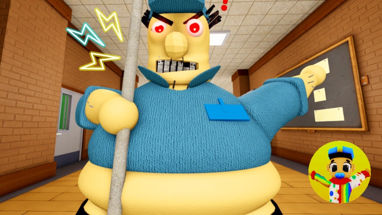 Roblox ESCAPE EVİL JANİTOR OBBY Full Walkthrough Speedrun - YouTube